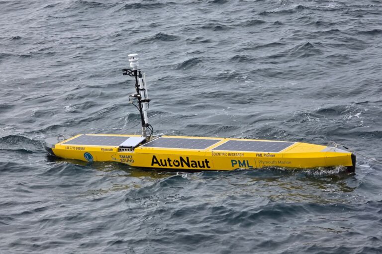 No crew, no problem: PML’s autonomous vessel samples the Plymouth Sound ...